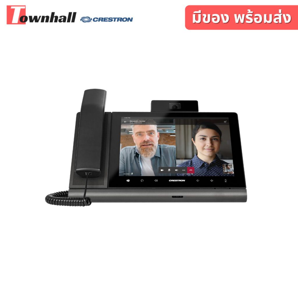 Crestron Video Phones UC-P10-T-C-HS Video Desk Phone ระดับพรีเมี่ยม ...